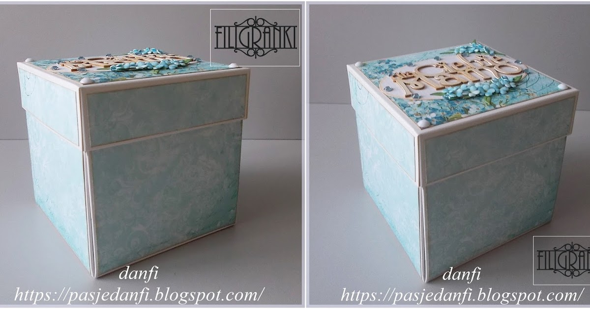 Pasje danfi: Dla mamy - exploding box z sercami (61/2018)