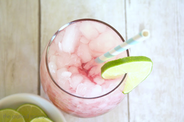 Cranberry Coconut Lime Sparkling Drink {made with Arrowhead Sparkling ...