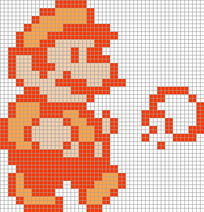 Cro Knit Inspired Creations By Luvs2knit: Mario Graphs For Crochet ...