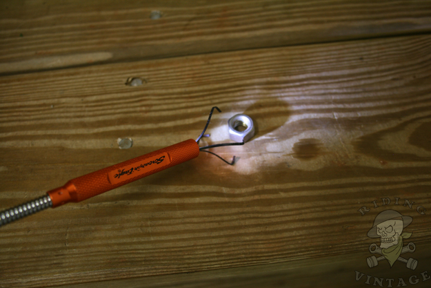 Screamin' Eagle Nut Grabber and Lighted Pick-Up Toolkit ~ Riding Vintage