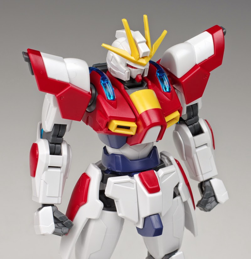 GUNDAM GUY: HG 1/144 Build Burning Gundam - Review by Schizophonic9