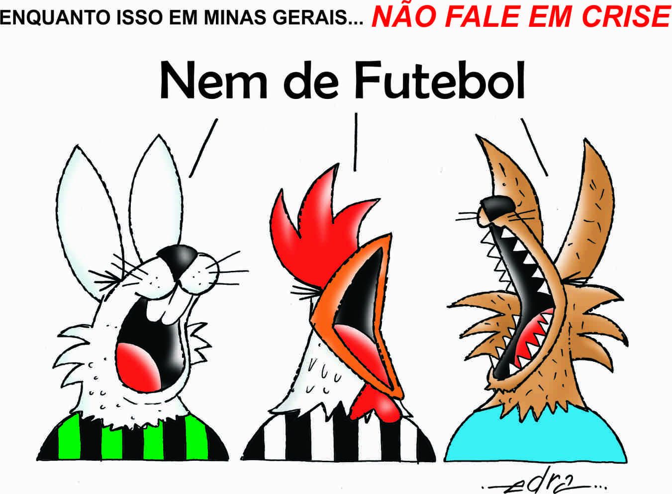 SÓ FUTEBOL - CHARGES