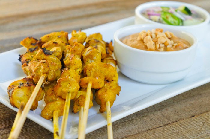 How To Make Thai Chicken Satay Asian Cooking Recipe Cuisine