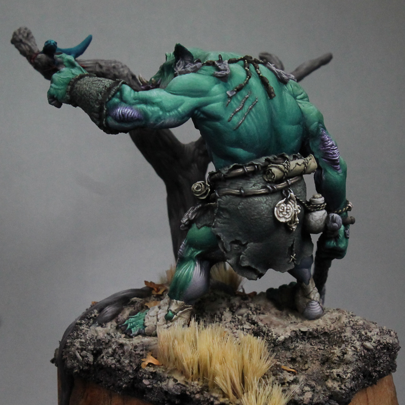 Powell's Painting Projects: Orc Brave Completed