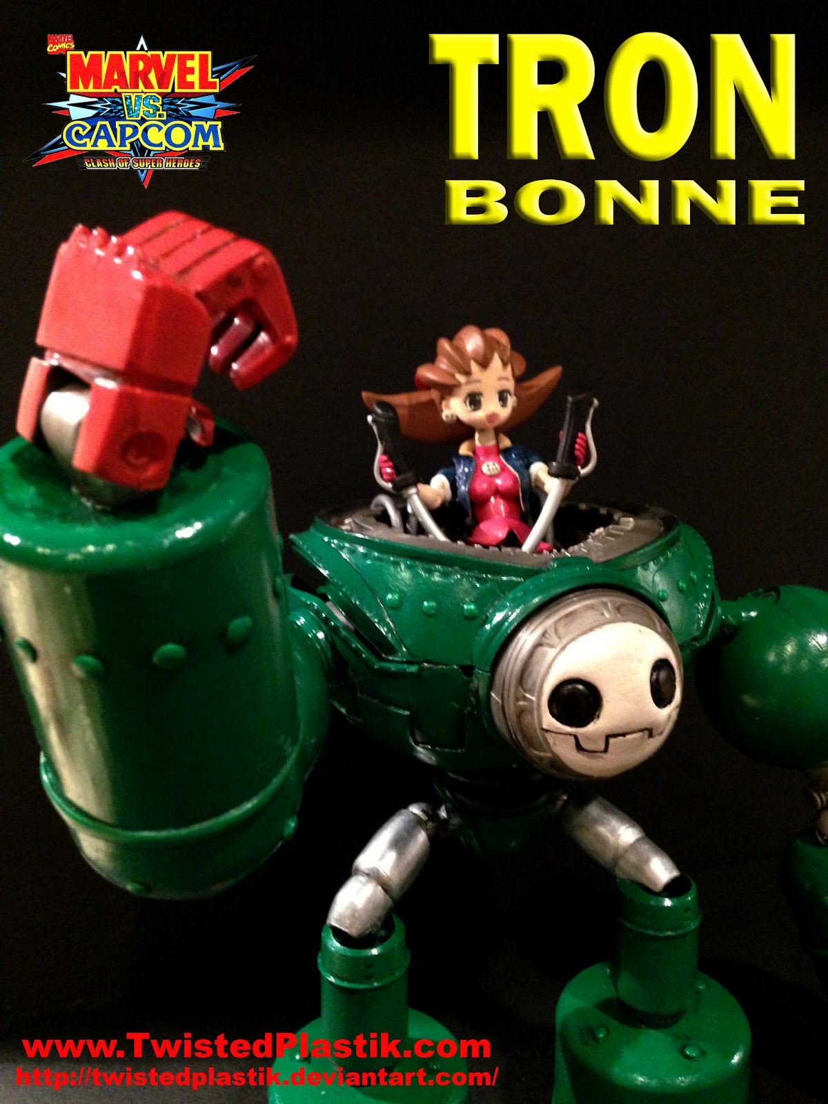 Twisted Plastik: Tron Bonne Custom Figure