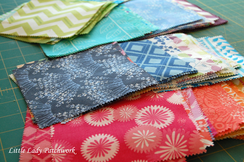 Little Lady Patchwork: MIX & MINGLE {A SCRAPPY PRECUT QUILT TUTORIAL}