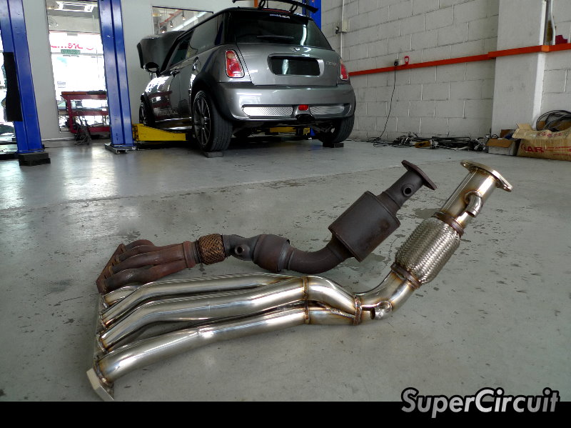SUPERCIRCUIT Exhaust Pro Shop: Mini Cooper S Header by SuperCircuit