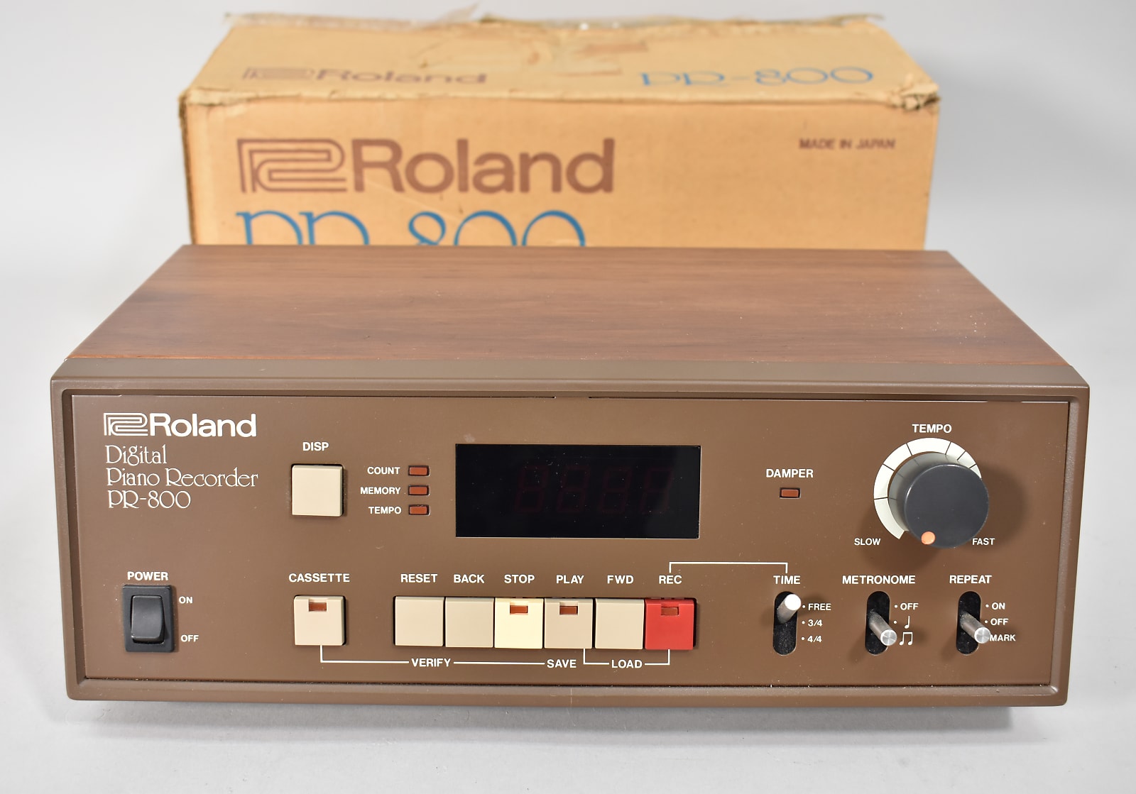 MATRIXSYNTH: Roland PR-800 Digital Piano Recorder SN 362979 w/ Original Box