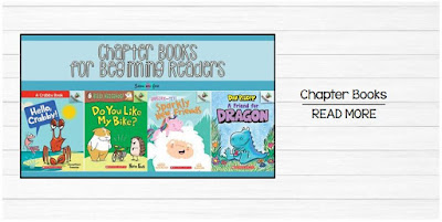 Chapter Books for Beginning Readers | Teach & Play with Mrs J