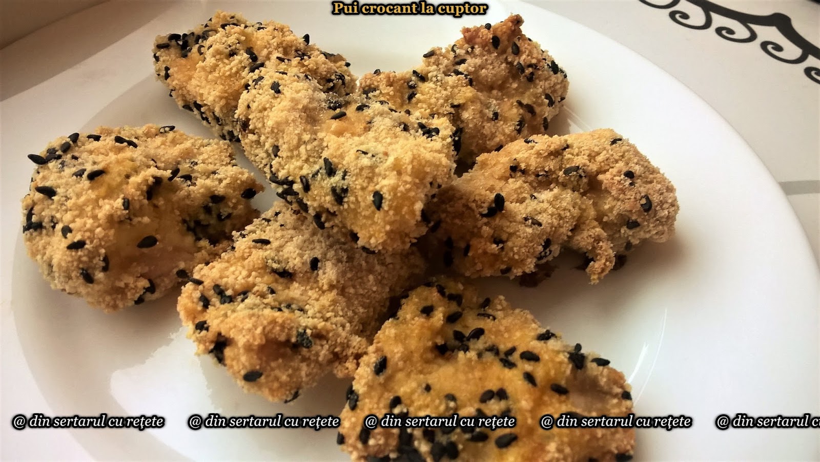 DIN SERTARUL CU REȚETE: Pui crocant la cuptor