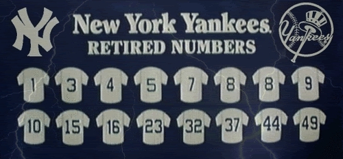 My Yankees: 2011 Yankees Uniform Numbers
