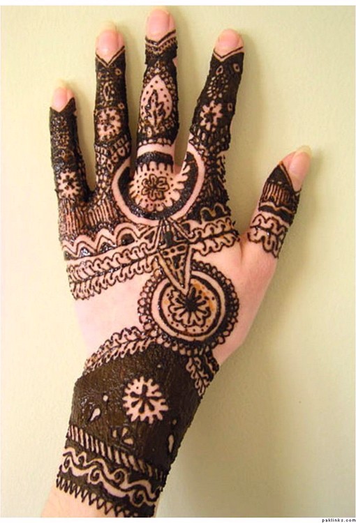 Gujarati Mehndi Designs For Hands ~ Zee Post