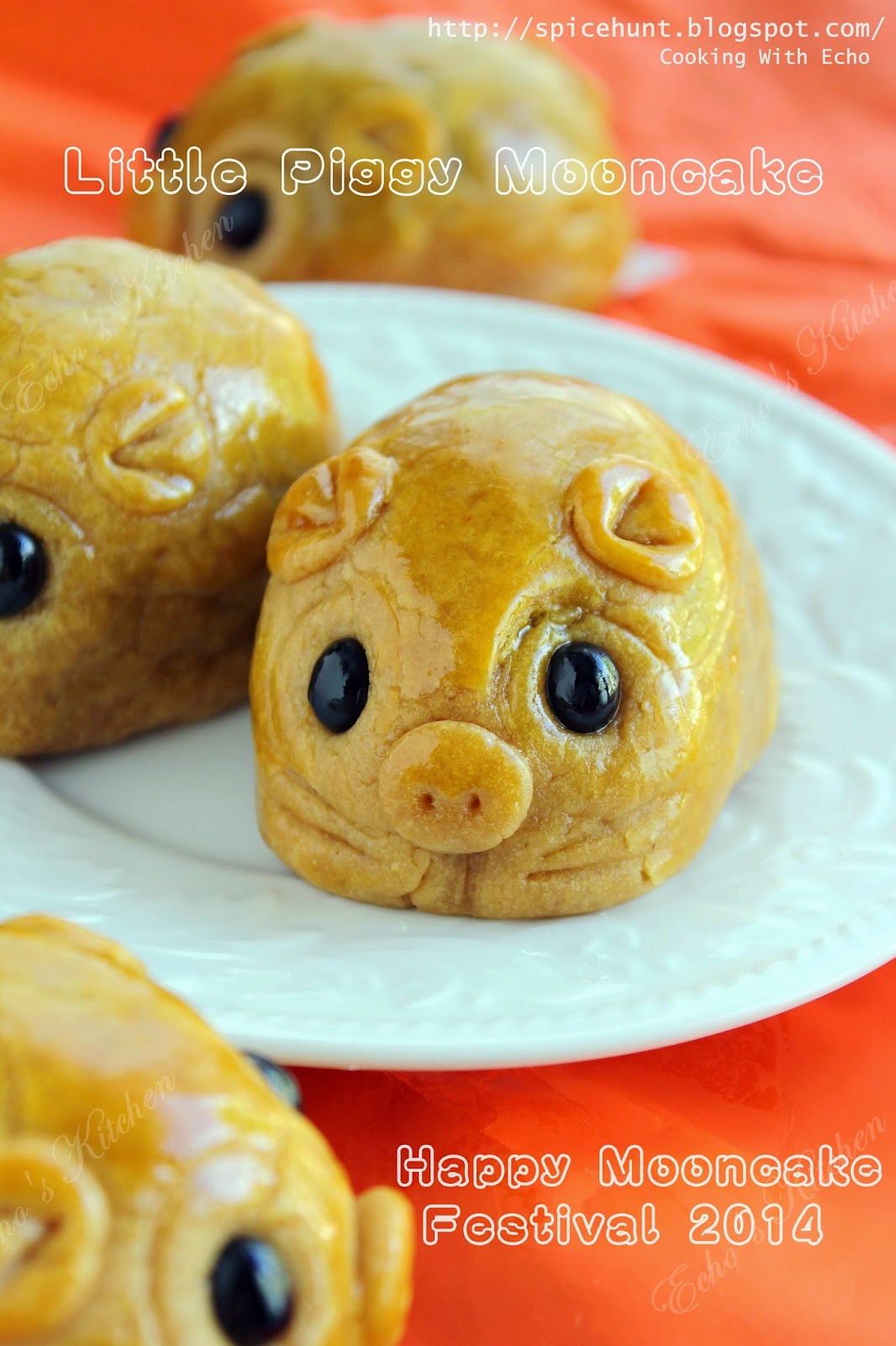 A taste of memories -- Echo's Kitchen: Piggy Mooncake ~~ Happy Mooncake ...