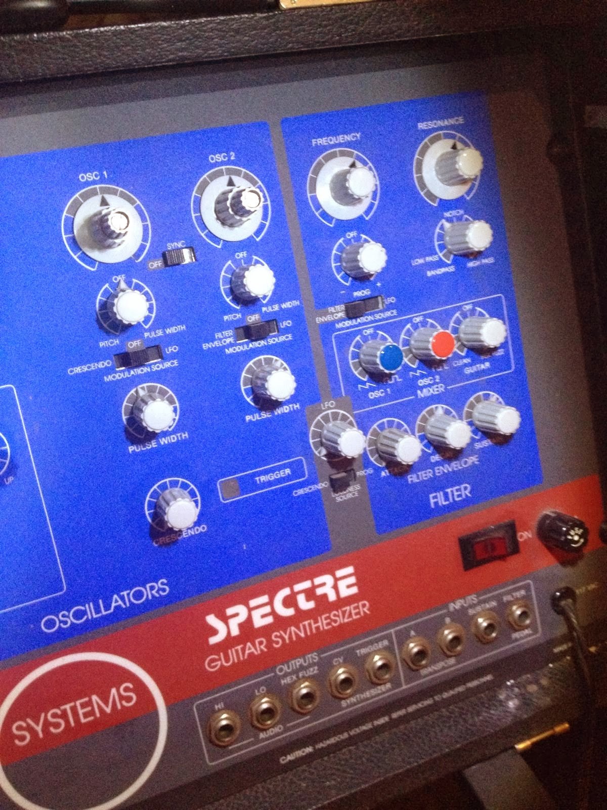 MATRIXSYNTH: 360 Systems Spectre Guitar Synth with ARP Hex Pickup