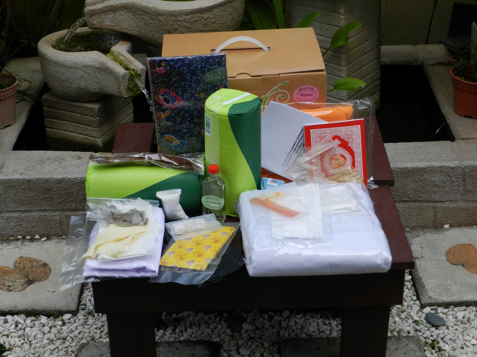 ONE STOP CENTRE ISLAMIC PRODUCT: PRODUK PENGURUSAN JENAZAH MUSLIM (KHAFFAN)