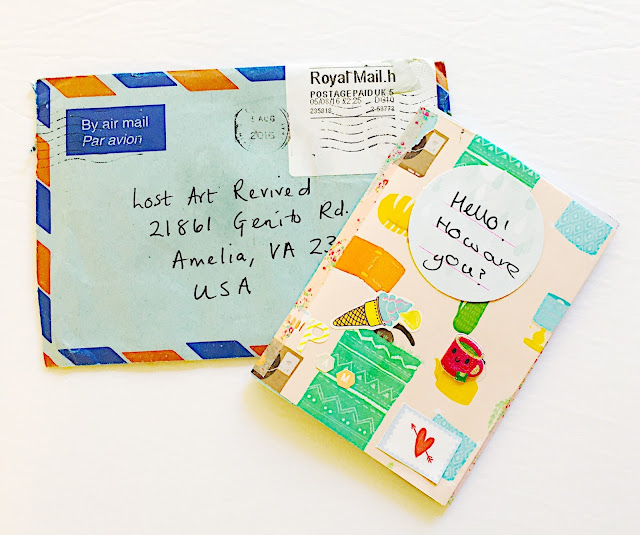The Lost Art of Letter Writing...Revived!: Verity Snail Mail