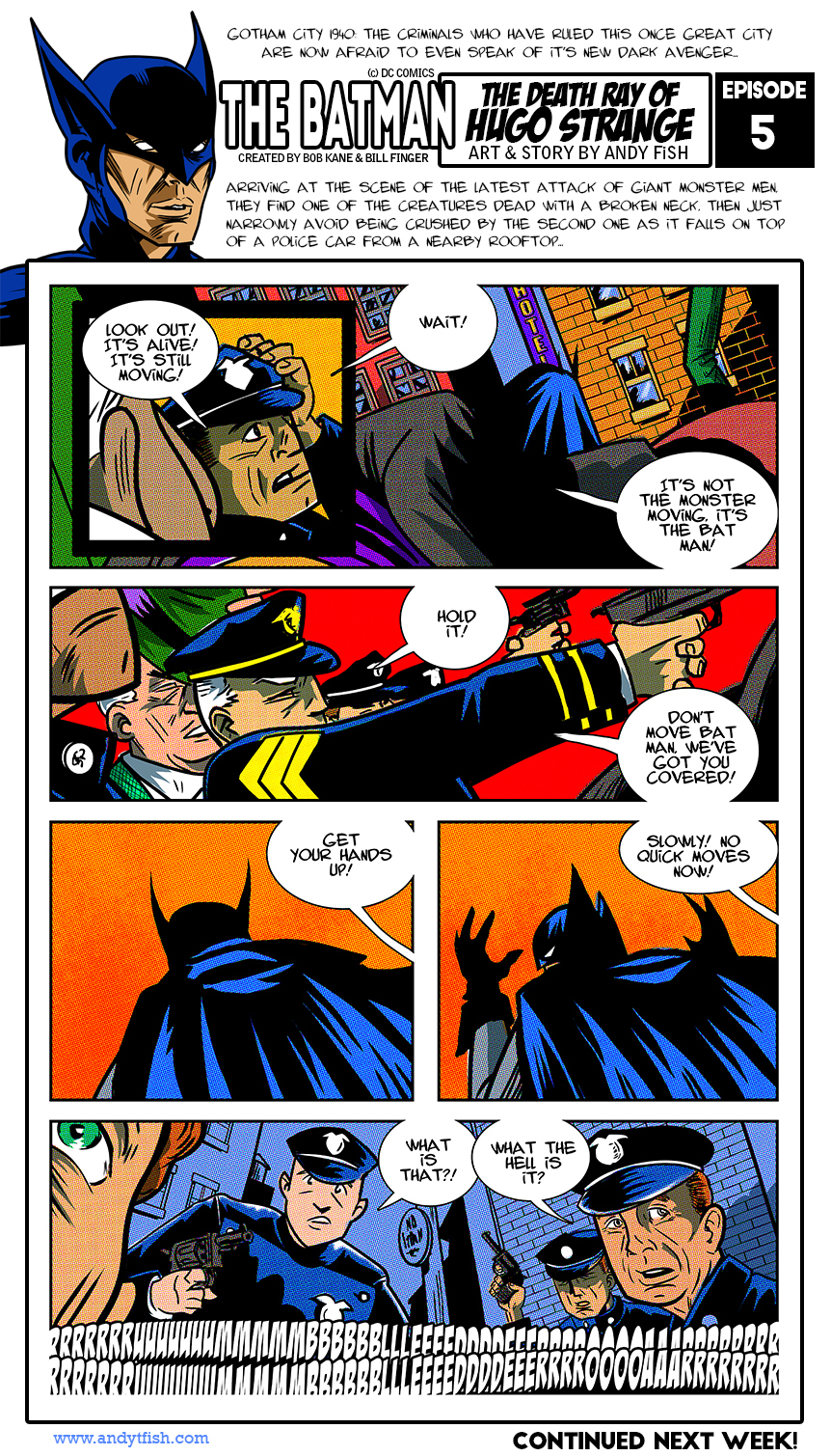 NEW BATMAN COMIC STRIP