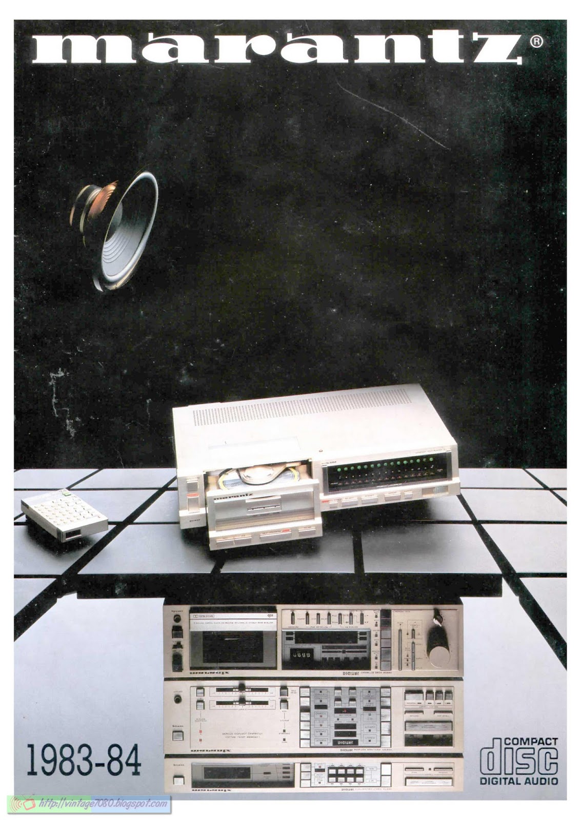 Vintage 70 80: Marantz 18 - Catálogo 1983-1984