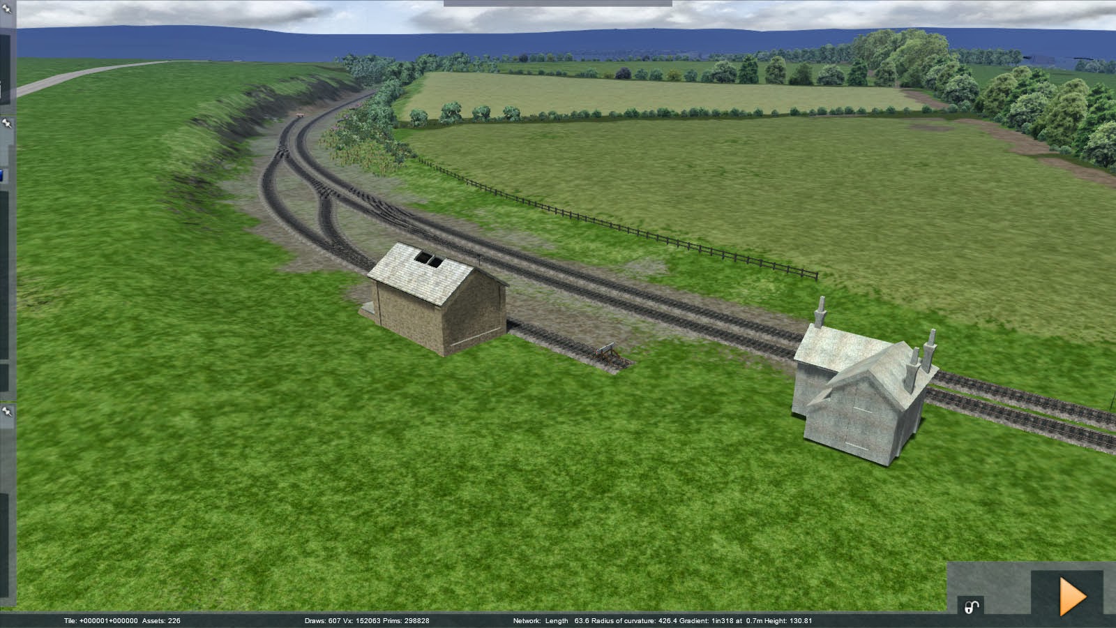 Weardale & Teesdale Railway: Coundon wip