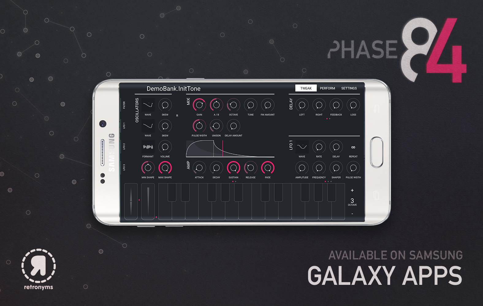 MATRIXSYNTH: Retronyms Brings Phase84 Synthesizer to Android