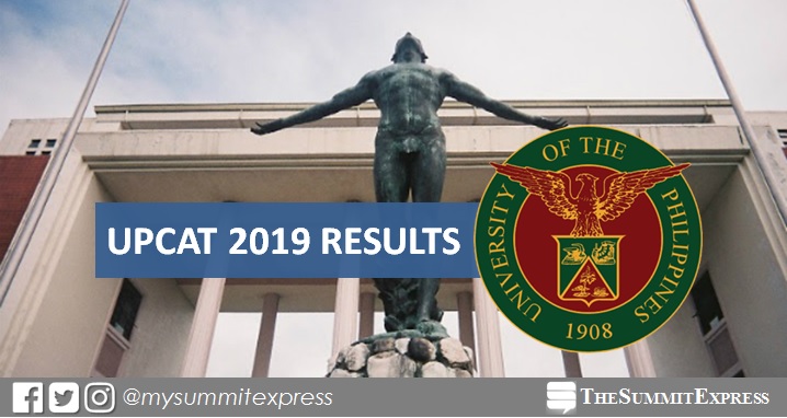 UPCAT 2019 Full Results out