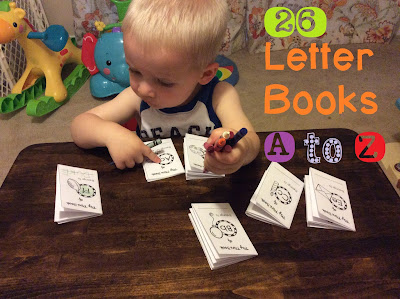 The "IT" Teacher Blog: Alphabet NO PREP Mini Books {Letters A to Z}