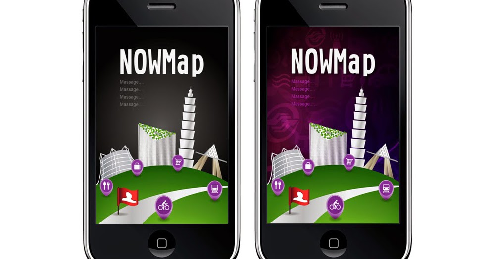 NOWMap APP UI - 欣。設計