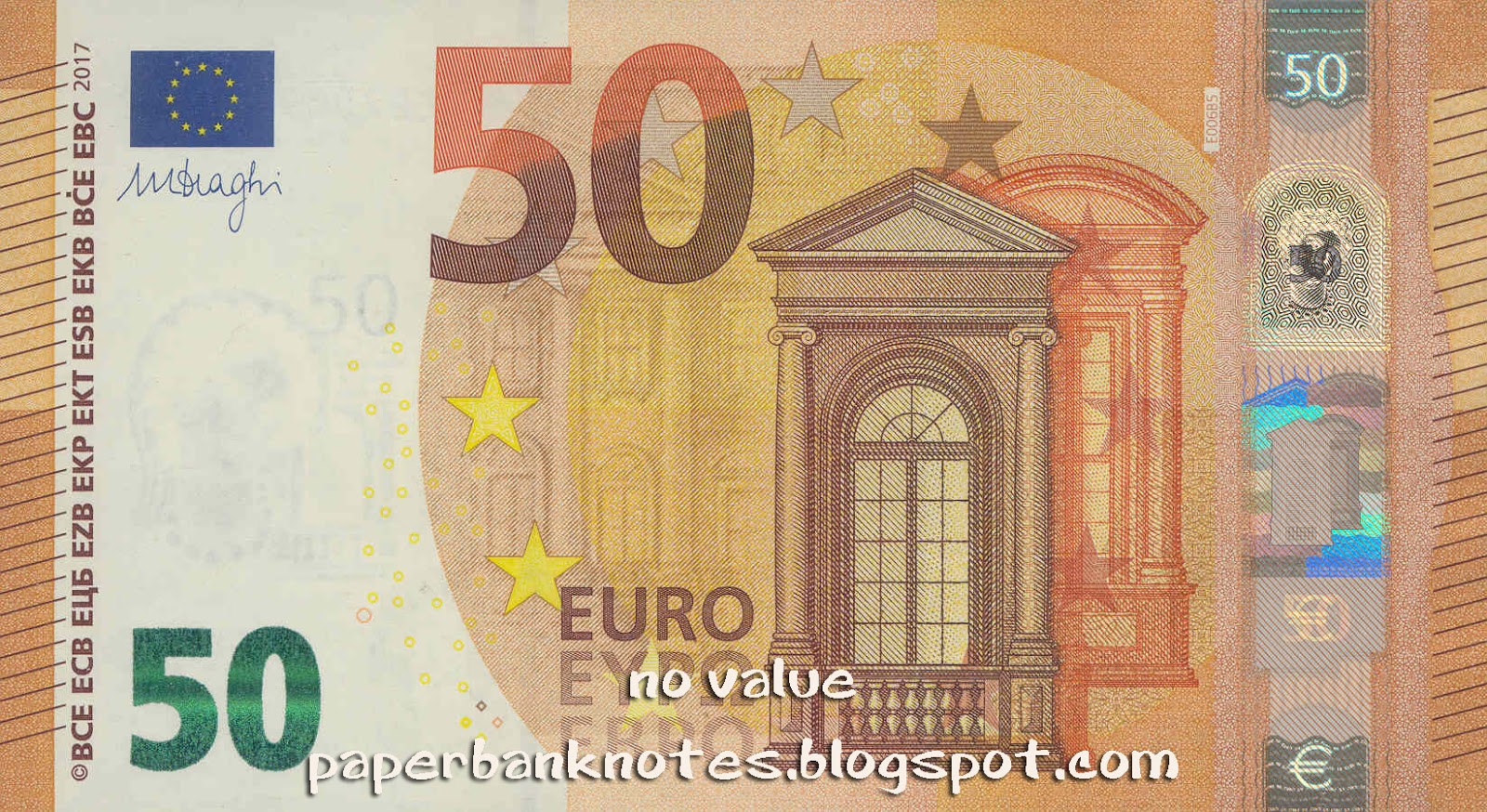 hybrid: .European Union - 50 Euro 2017 Hybrid Notes