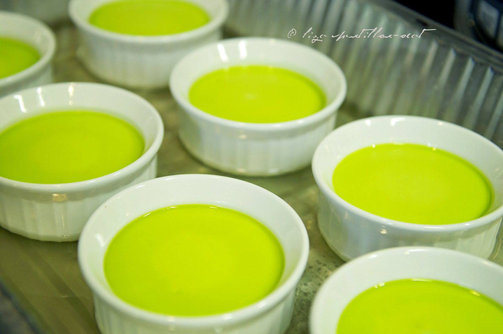 Naked Eye: My take at Pandan Flan
