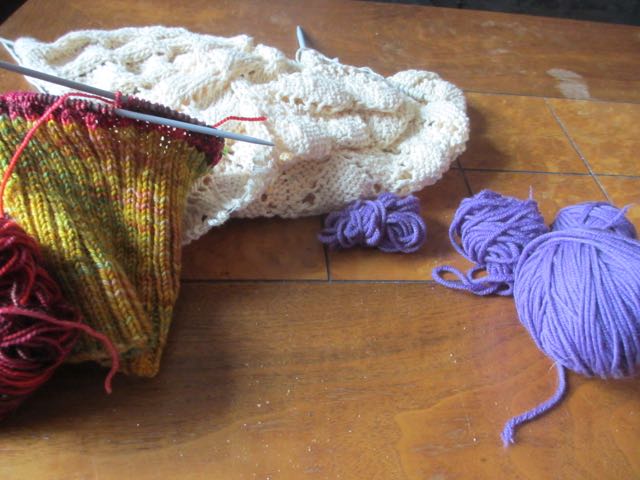 Knitting on the Cam: The state of the knitting pile
