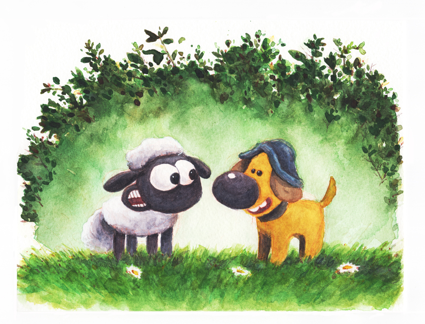 Kartika Mediani blog: Baby Shaun and Bitzer for AardAuction