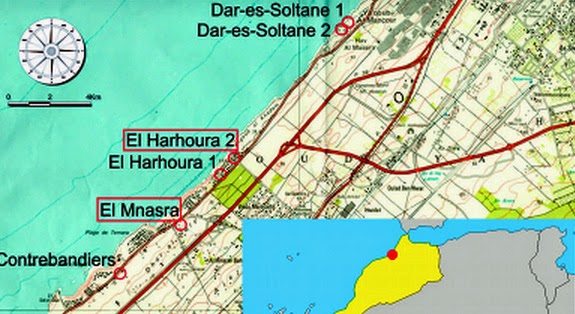 ArqueoLugares: Cuevas EL HARHOURA. Temara. Marruecos.