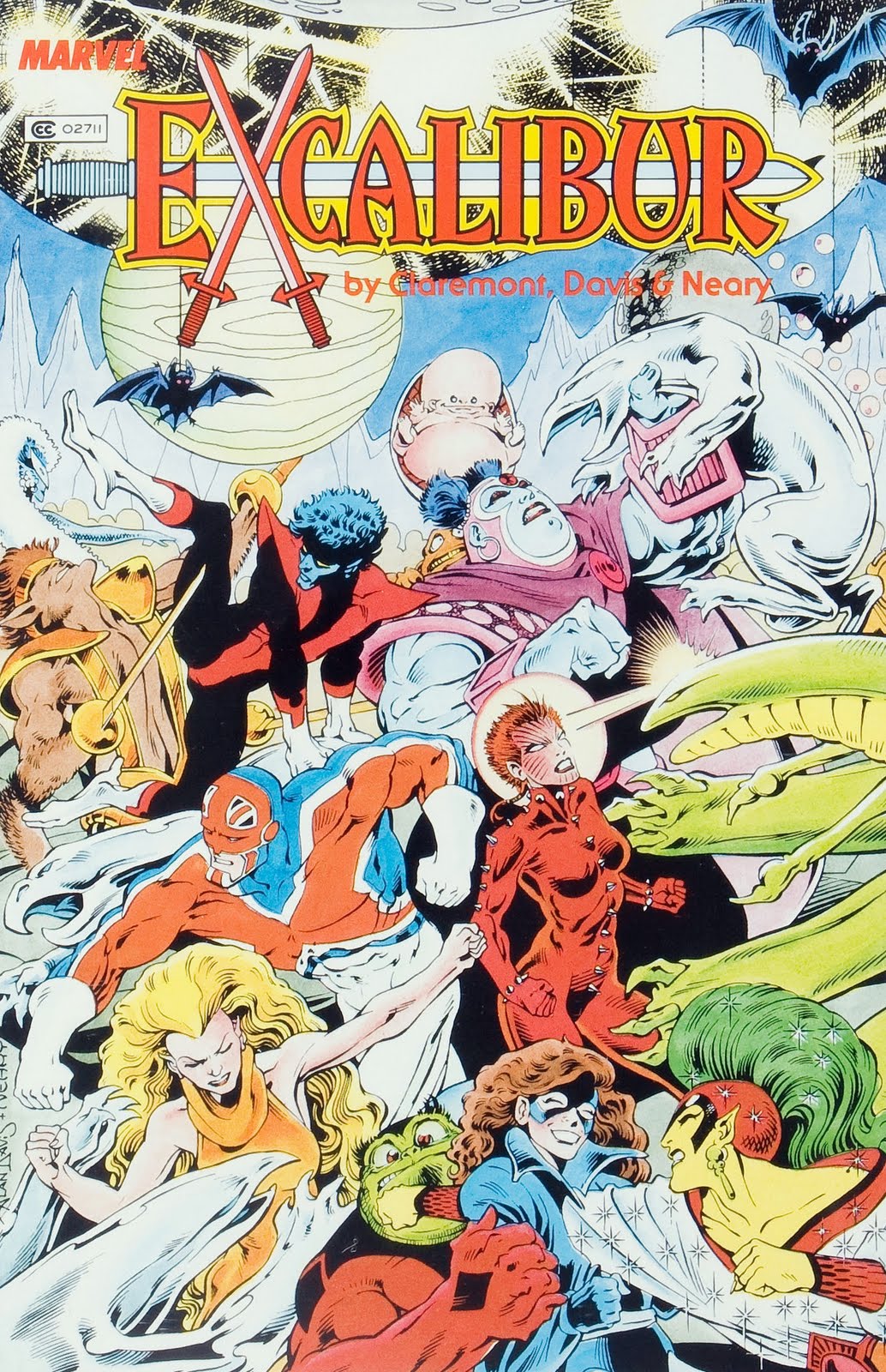 Marvel Comics of the 1980s: 1988 - Excalibur Special Edition Alternate ...