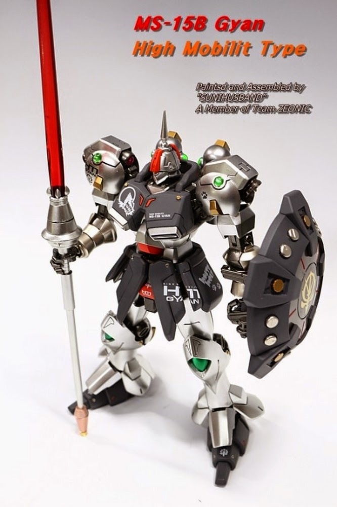 Custom Build: MG 1/100 YMS-15 Gyan "High Mobility Type" G-System ...