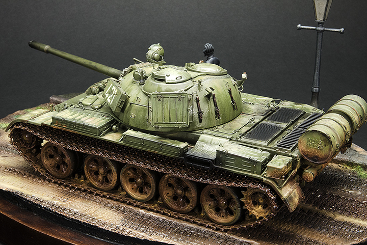 【軍事模界】T-55 "In The Rain"