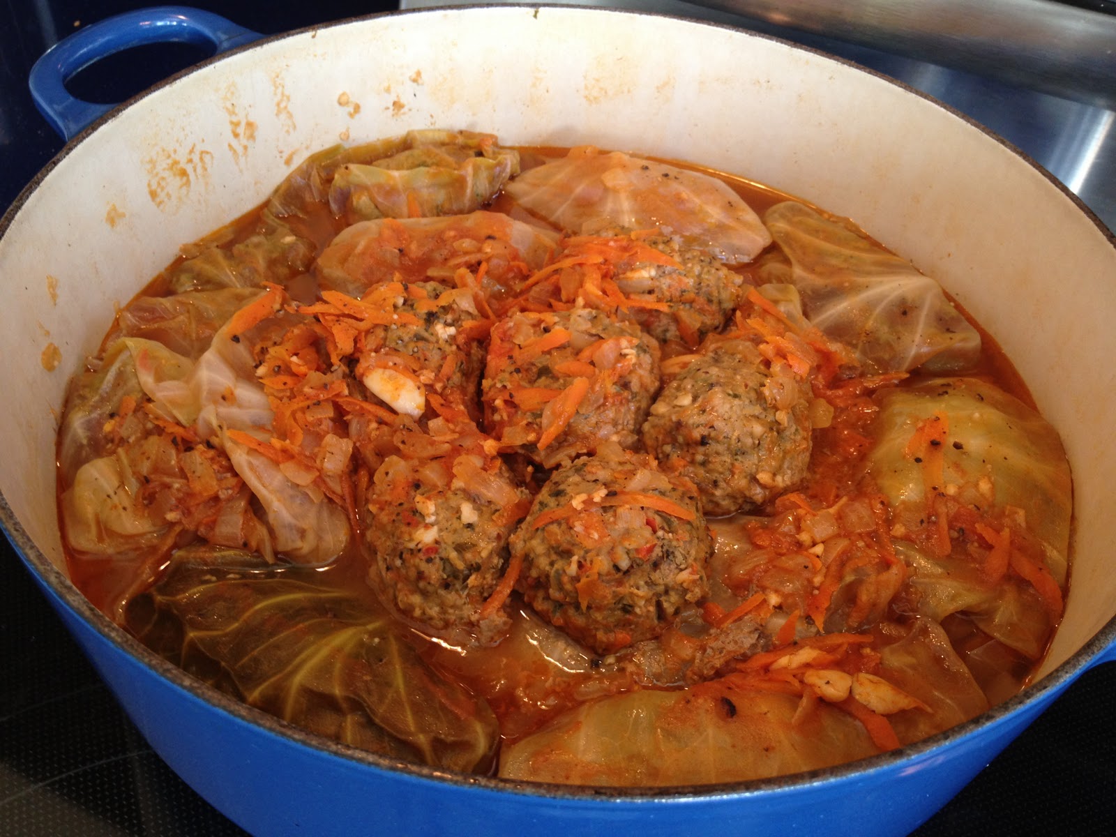 My Meals from Scratch!: Lamb Stuffed Cabbage Rolls