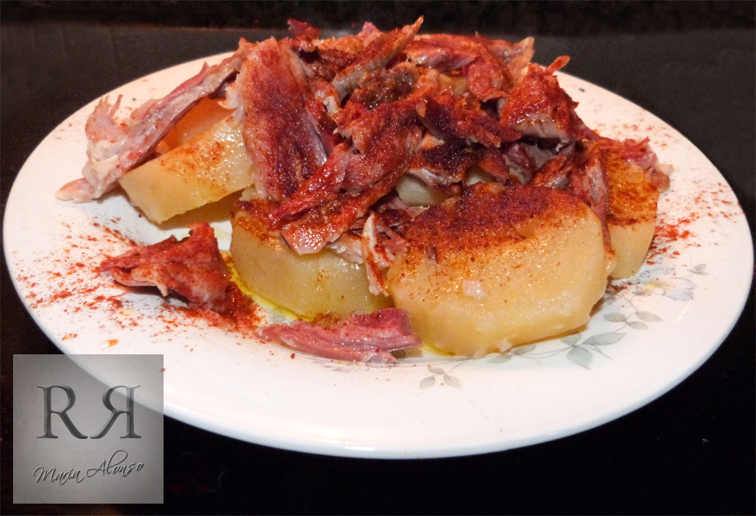 Rebañar hasta acabar: Lacón con cachelos