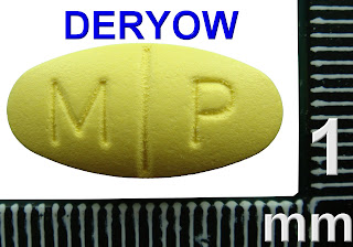 德佑藥局藥袋資訊暨藥品外觀分享: AC324131G0 MEFEN 500mg F.C TAB. 〝井田〞MEFENAMIC ACID 莫炎膜 ...