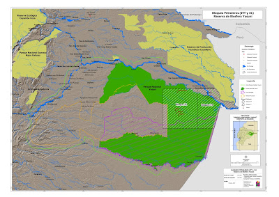 AIRE PURO: Hay temor en la ruta al Parque Nacional Yasuní