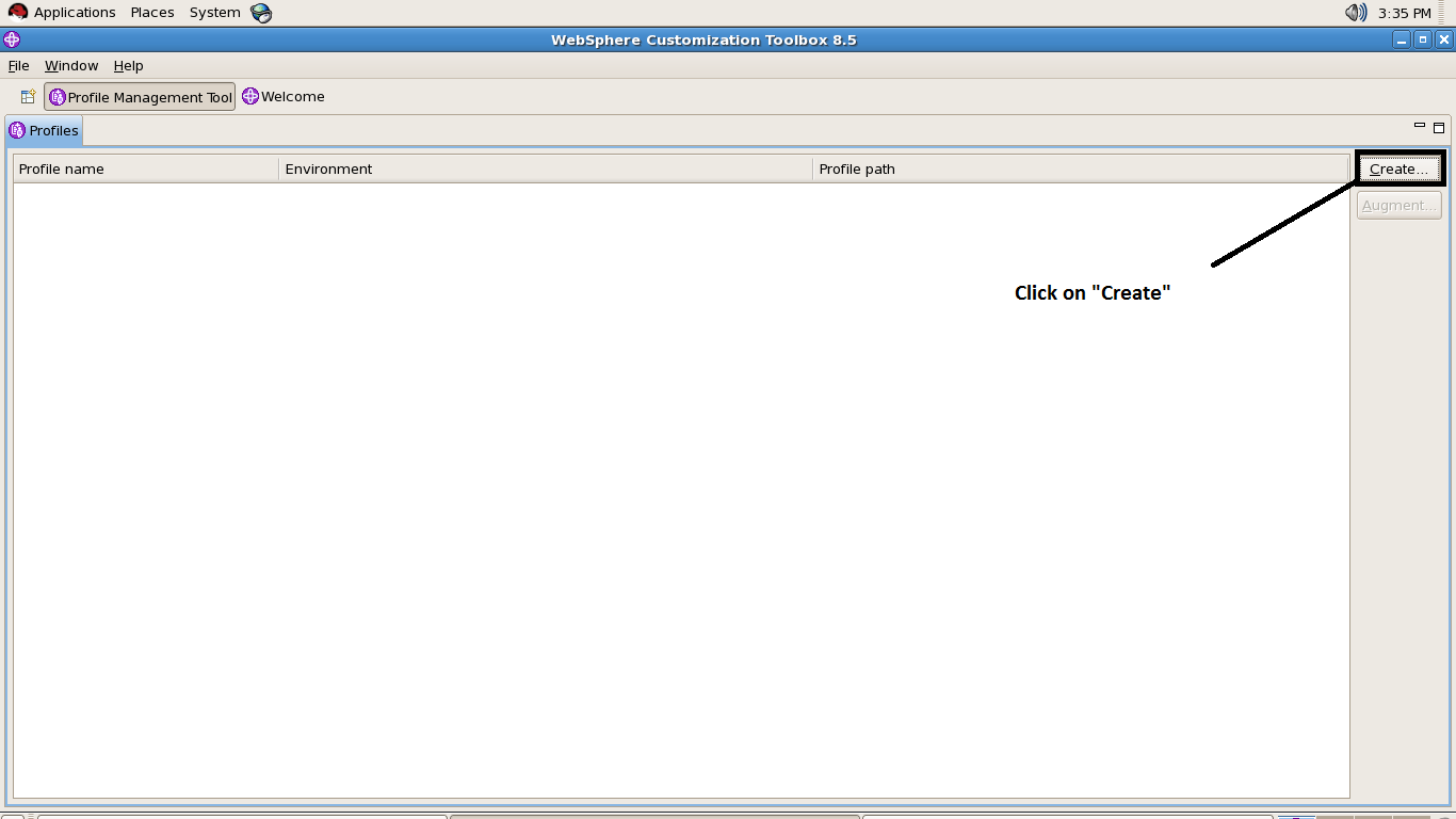 Ibm Websphere Application Server Creating Custom Profile Or Managed Node In Websphere 5599