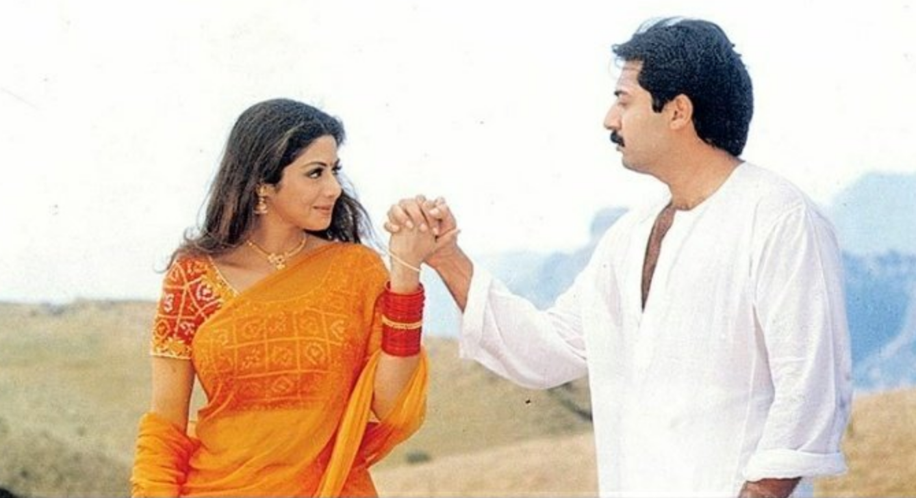 Sridevi: Sridevi and Arvind Swami in Deva Raagam (1996): Sridevi's last ...