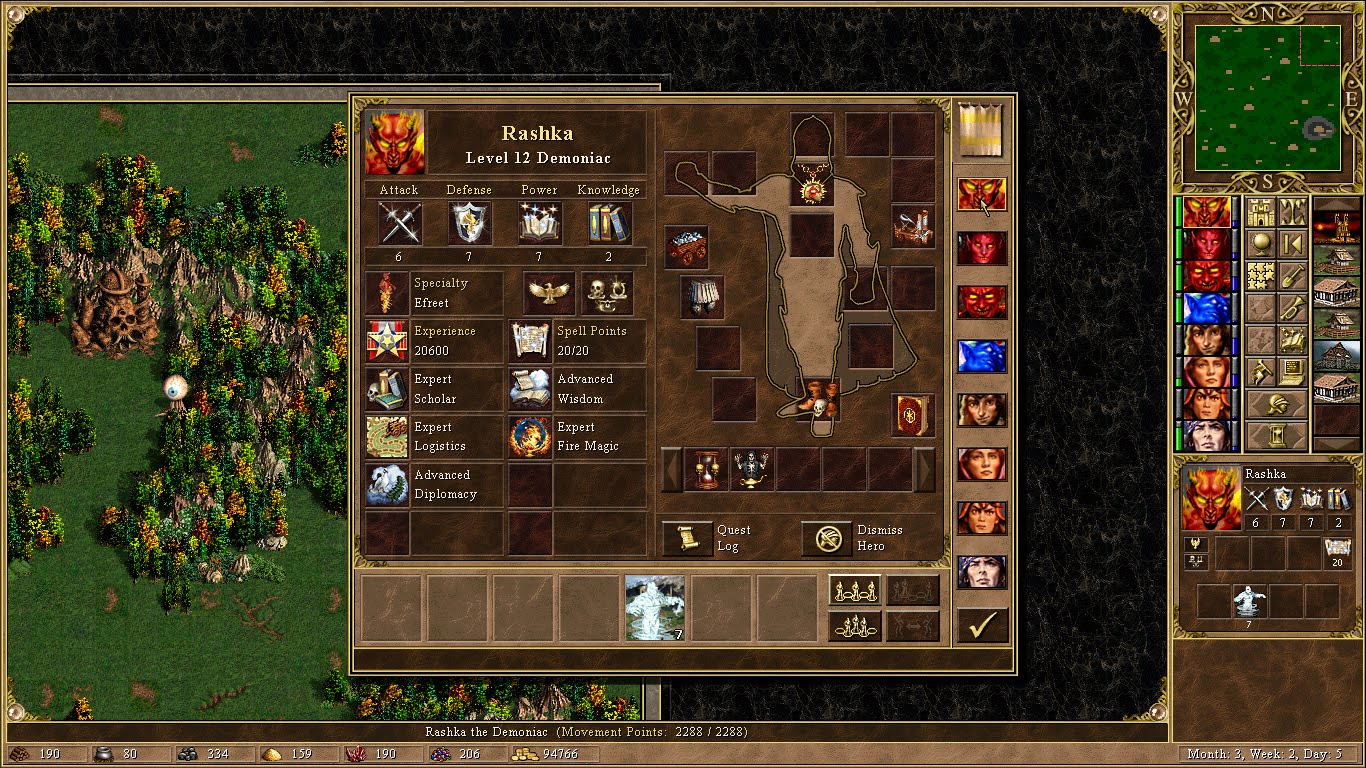 Blogging Heroes: Revisiting HOMM III: A Devilish Plan