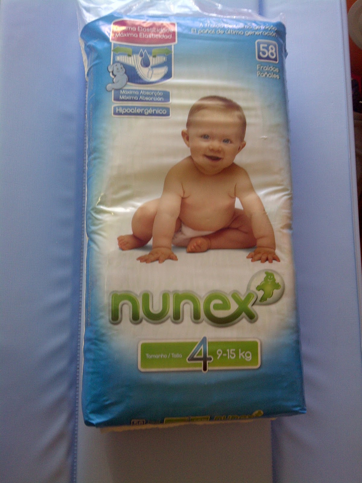 Sair da Caixinha: Nova marca de fraldas: Nunex