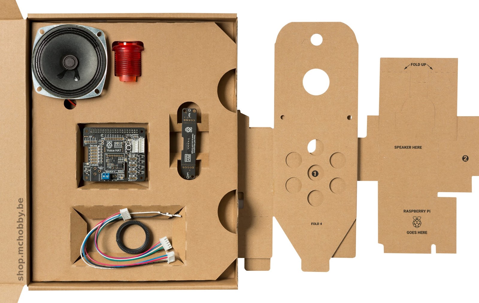 Google AIY Voice Kit pour Raspberry-Pi - la reconnaissance vocale et ...