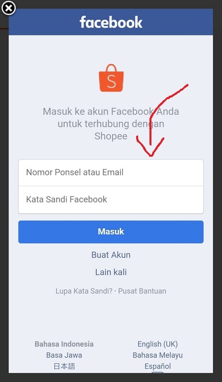 Cara Daftar Akun di Shopee - Tutorial di Shopee