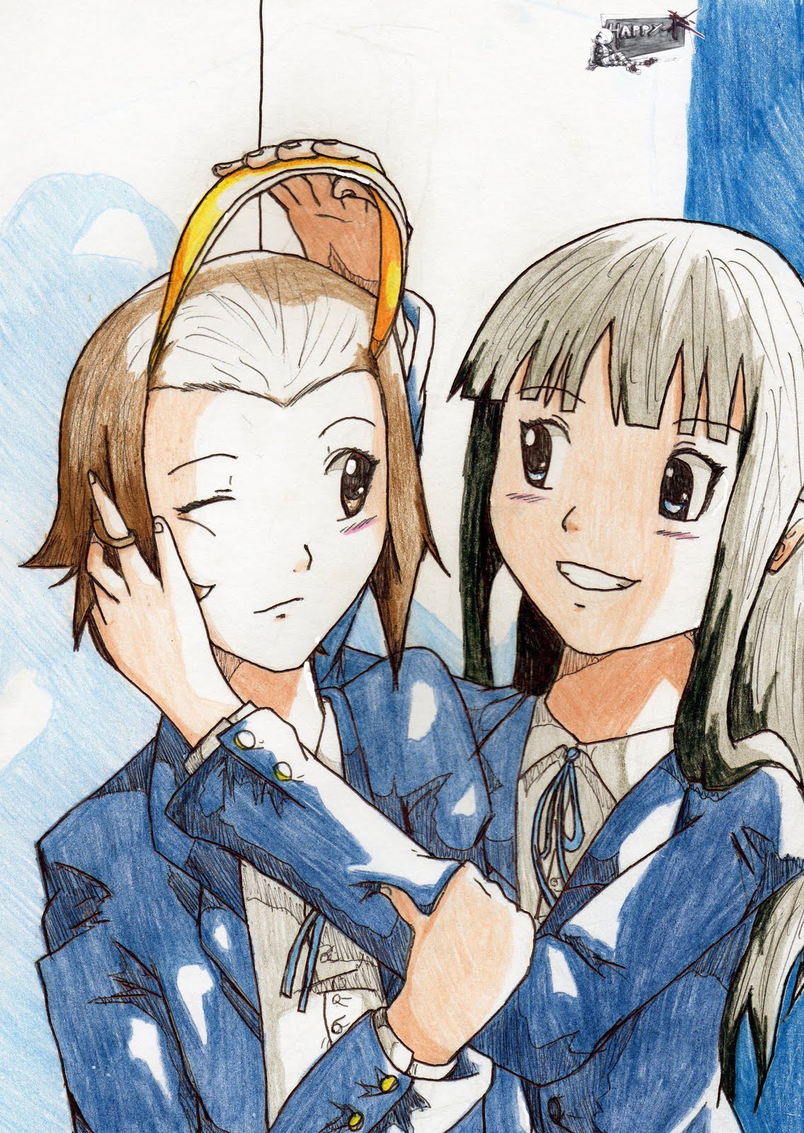 Happy-R: Mio x Ritsu