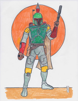How To Draw with Kirk McConnell: How to Draw: Boba Fett