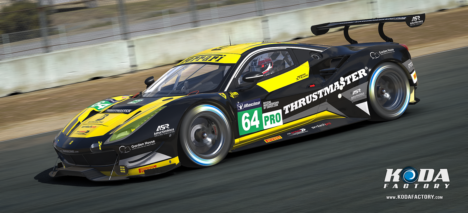 Koda Factory: Jim Racing Team Ferrari 488 GTE | iRacing