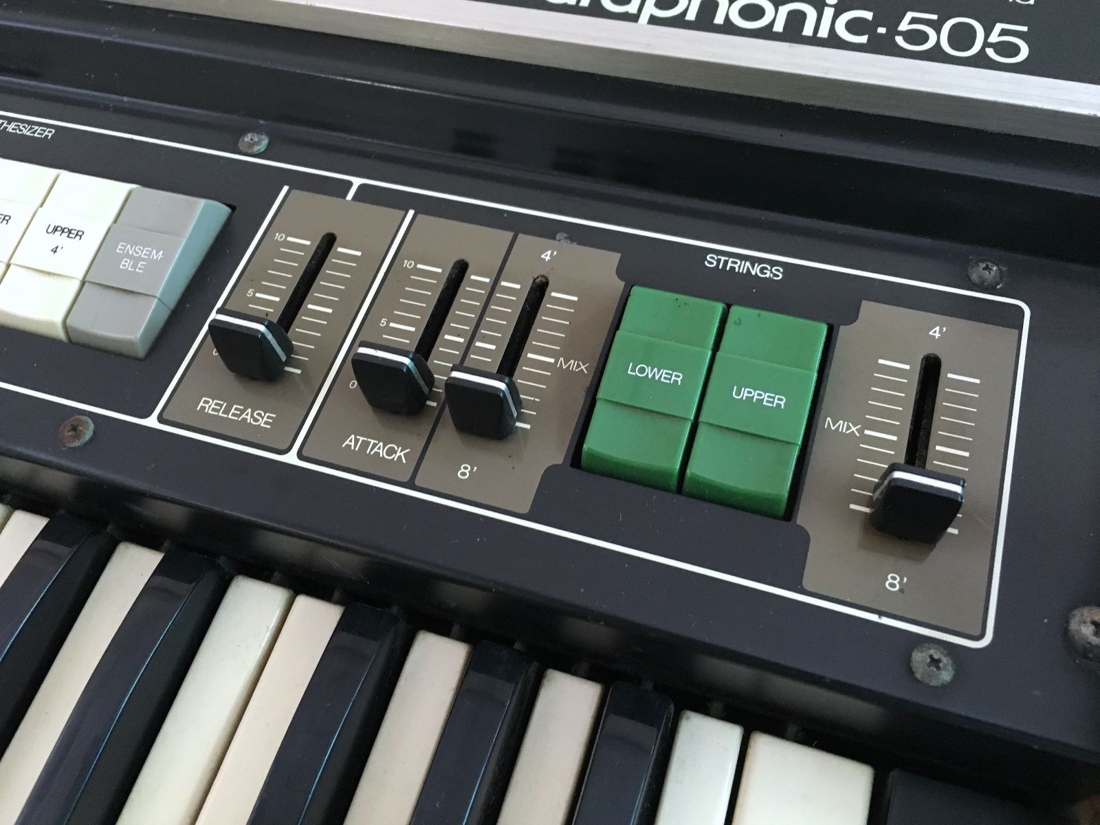 MATRIXSYNTH: ROLAND RS-505 Paraphonic Strings SN 821316