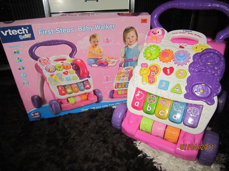 CHILD'S HEAVEN ONLINE STORE: Vtech First Steps Baby Walker- Pink